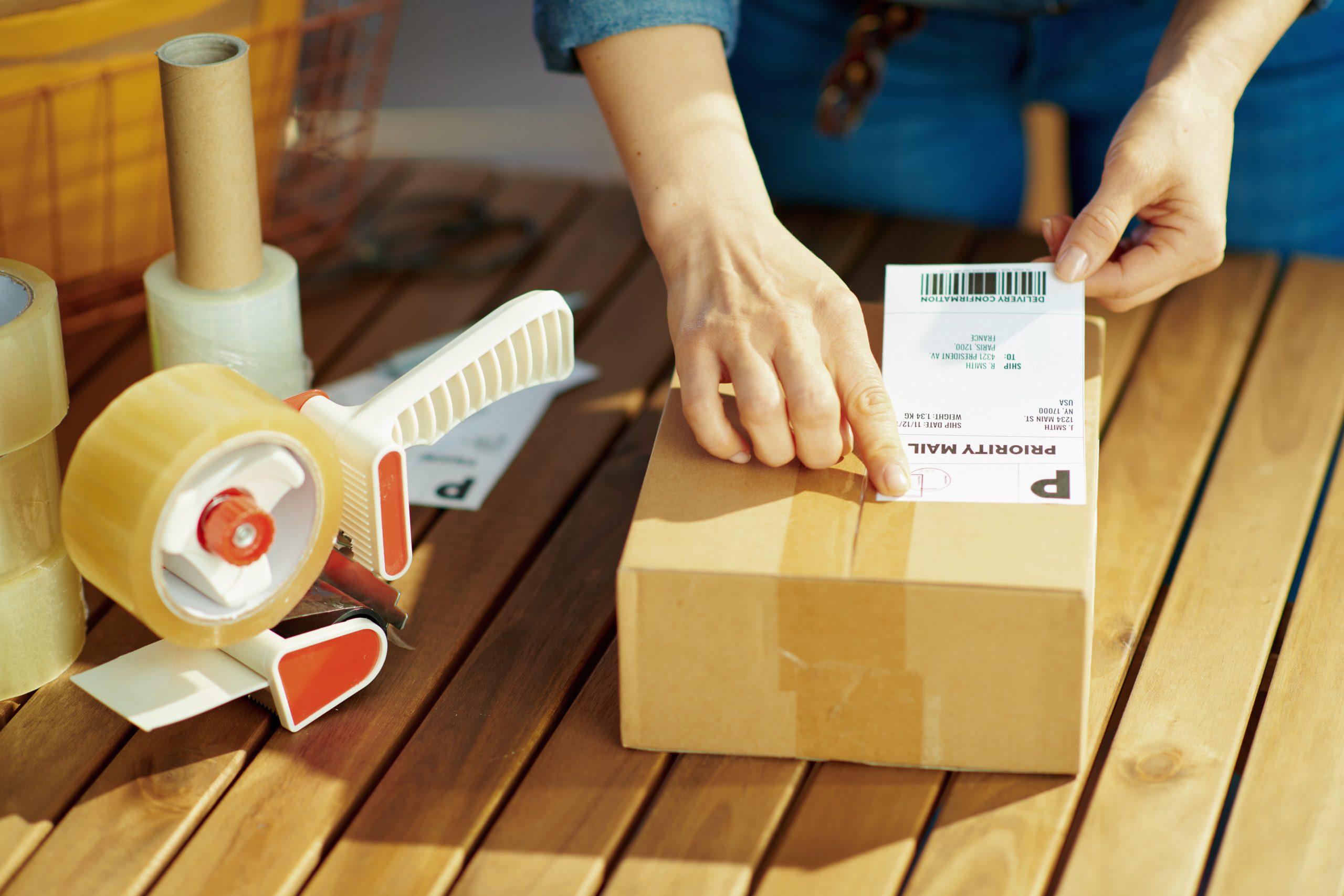 Affixing a Shipping Label on a Package—How Difficult Can That Be ...